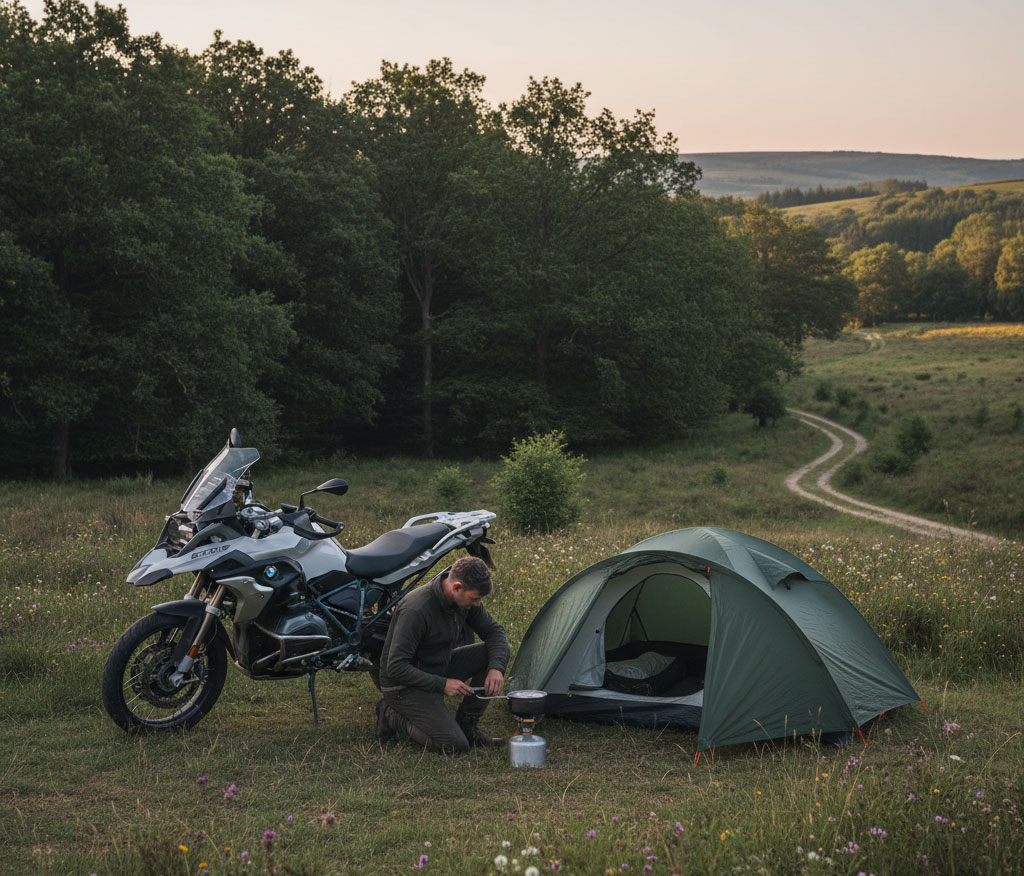 Why do you like camping? - Biker Brit